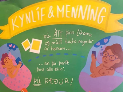 Sjö ára grunnskólabörnum kennt að þau megi taka myndir af líkömum sínum ...